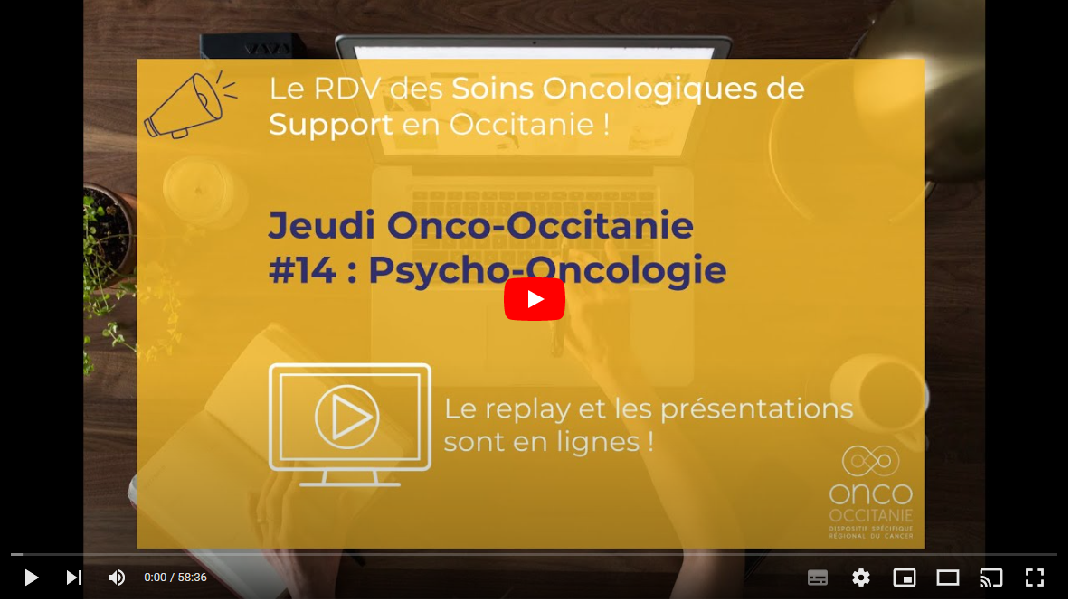 Les jeudis d'Onco-Occitanie - Onco-Occitanie